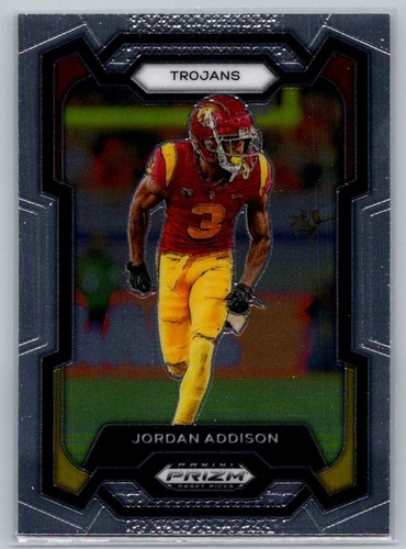 2024 Panini Prizm Draft #84 Jordan Addison USC Trojans | eBay