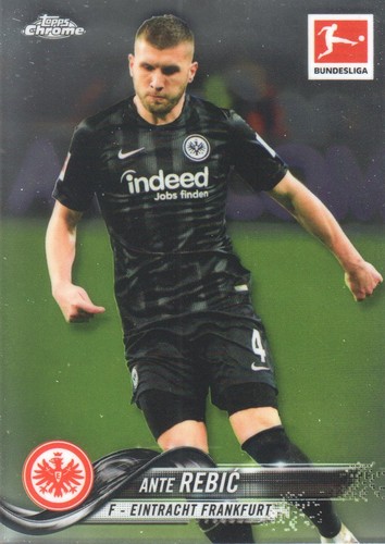 2018-19 Topps Chrome Bundesliga Soccer Trading Card #70 Ante Rebic | eBay