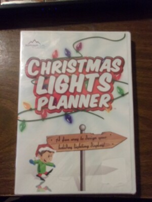 CHRISTMAS LIGHTS PLANNER~by SUMMITSOFT~2007 MINT CD-ROM~EXPERIMENT ...