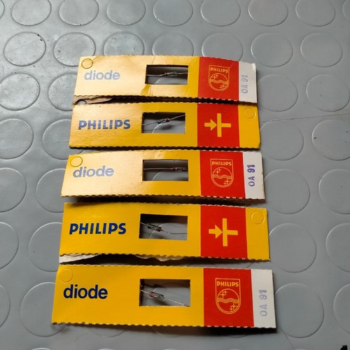 Oa91 diodo germanio Philips 5 pezzi | eBay