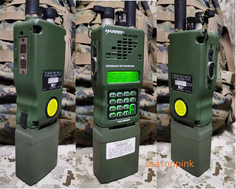 US 15W TCA/PRC-152A U/V Radio ALUMINUM Harris Military Walkie-talkie ...