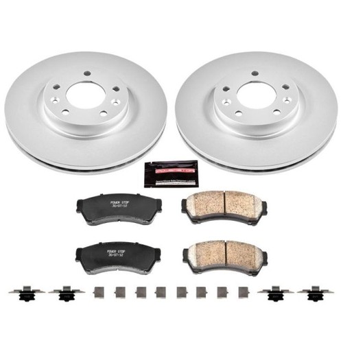 Power Stop Front Z17 Evolution Geomet Coated Brake Kit FOR 06-12 Ford ...