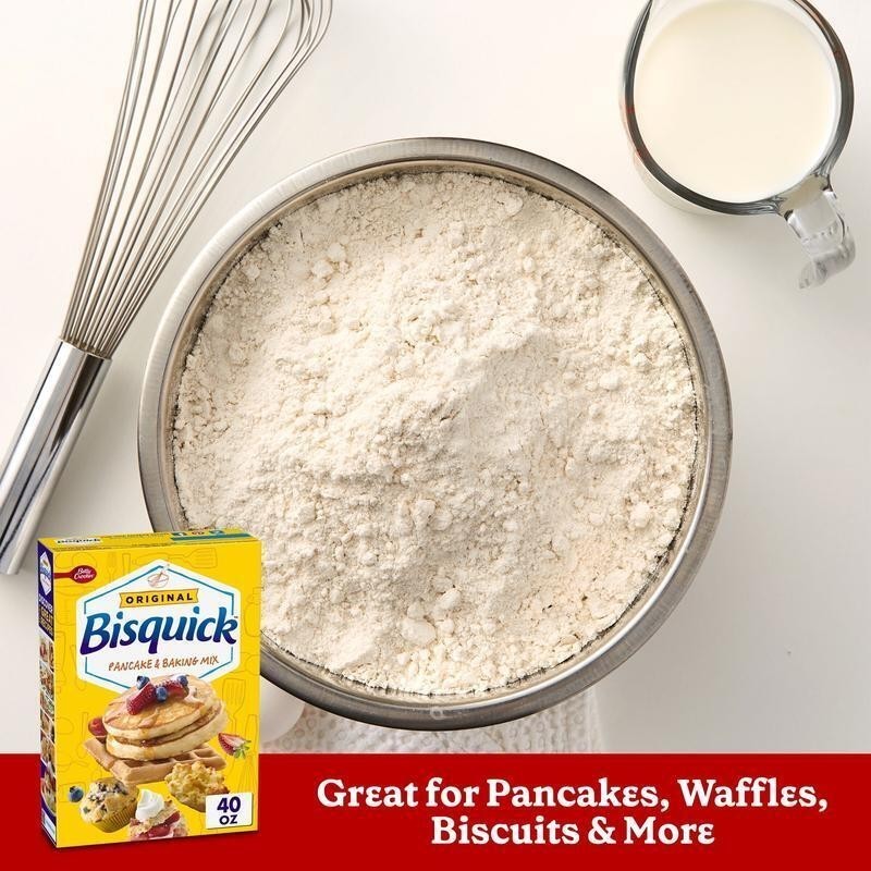 Pancake Baking Mix Easy Breakfast Quick Family Meal 40oz Fluffy Waffles ...
