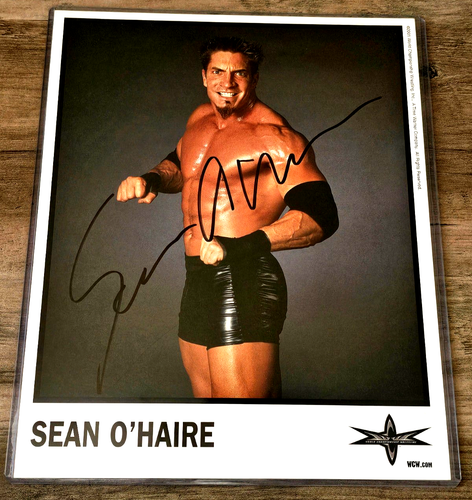 WCW WWE Wrestling Sean O'Haire Autographed 8x10 Photo Signed With COA ...