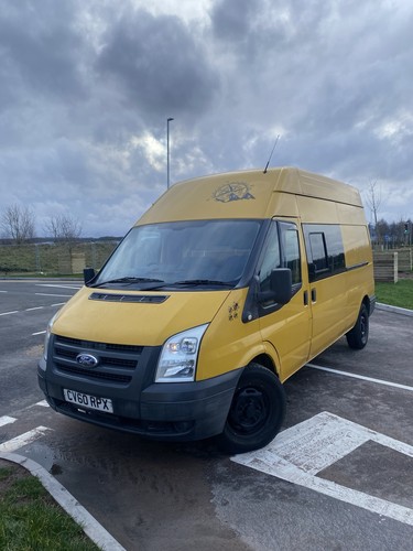 🚐 Yellow Ford Transit Camper Van – Ready for Adventure! | eBay UK