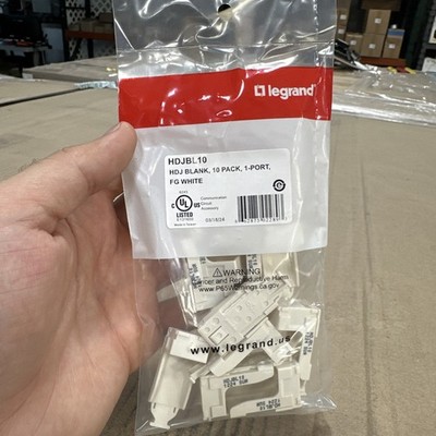 OR-HDJBL10 - Ortronics HDJBL10 Clarity High Density Jack (HDJ) Blank ...