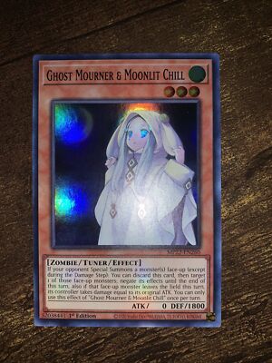 Yugioh x1 Ghost Mourner & Moonlit Chill MP22-EN260 1st Edition Super ...
