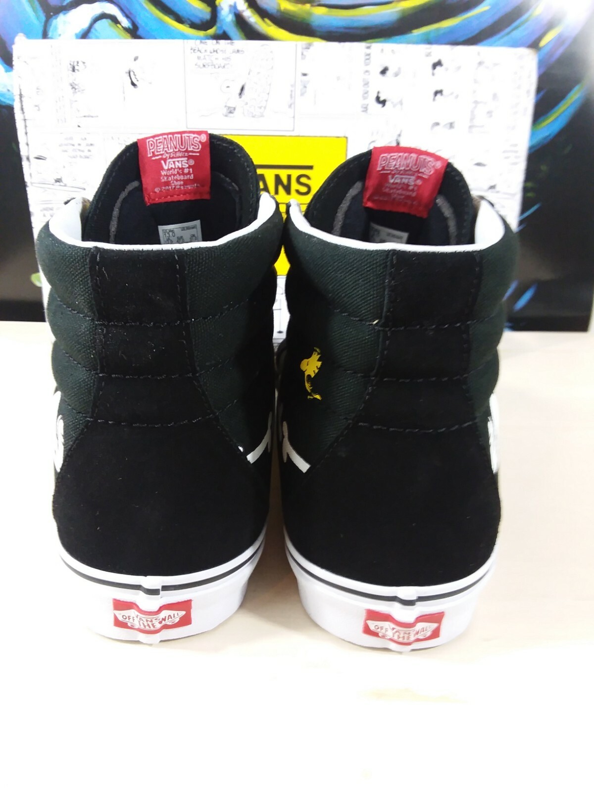 Vans Sk8-hi Reissue X Peanuts "Snoopy Bones" ships FAST! | eBay