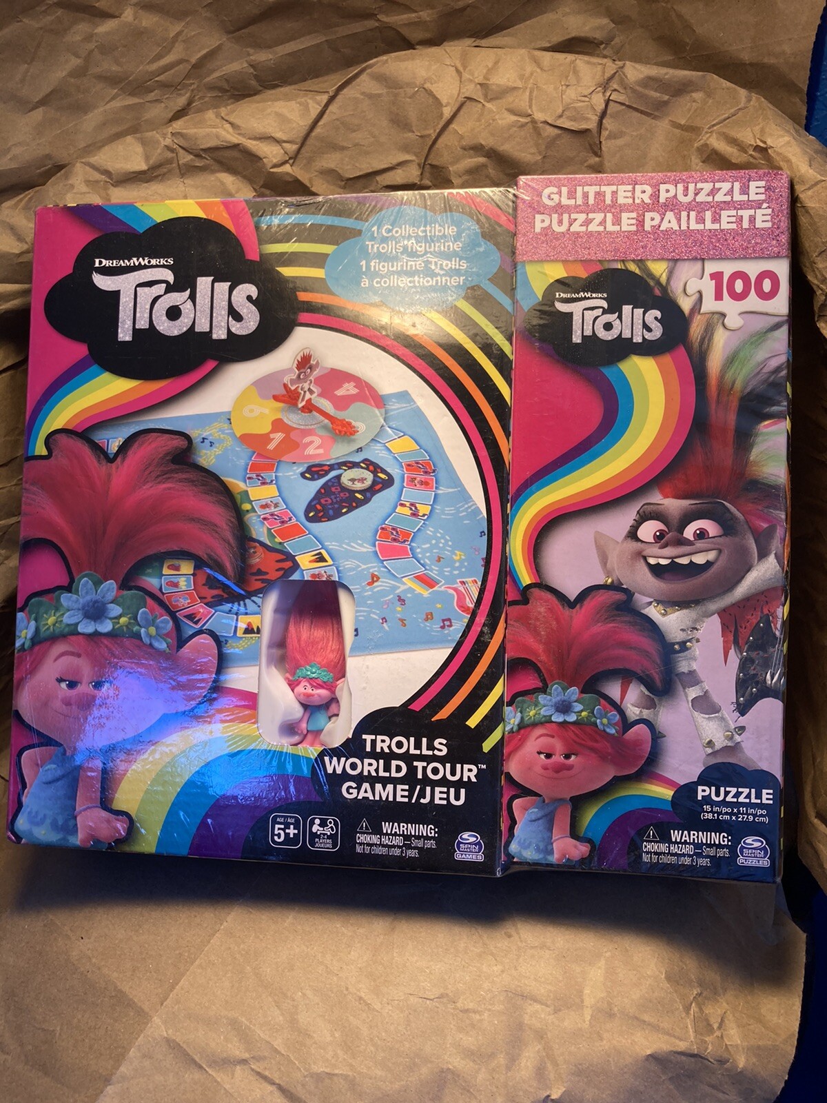 Dreamworks Troll World Tour game and puzzle combo pack | eBay