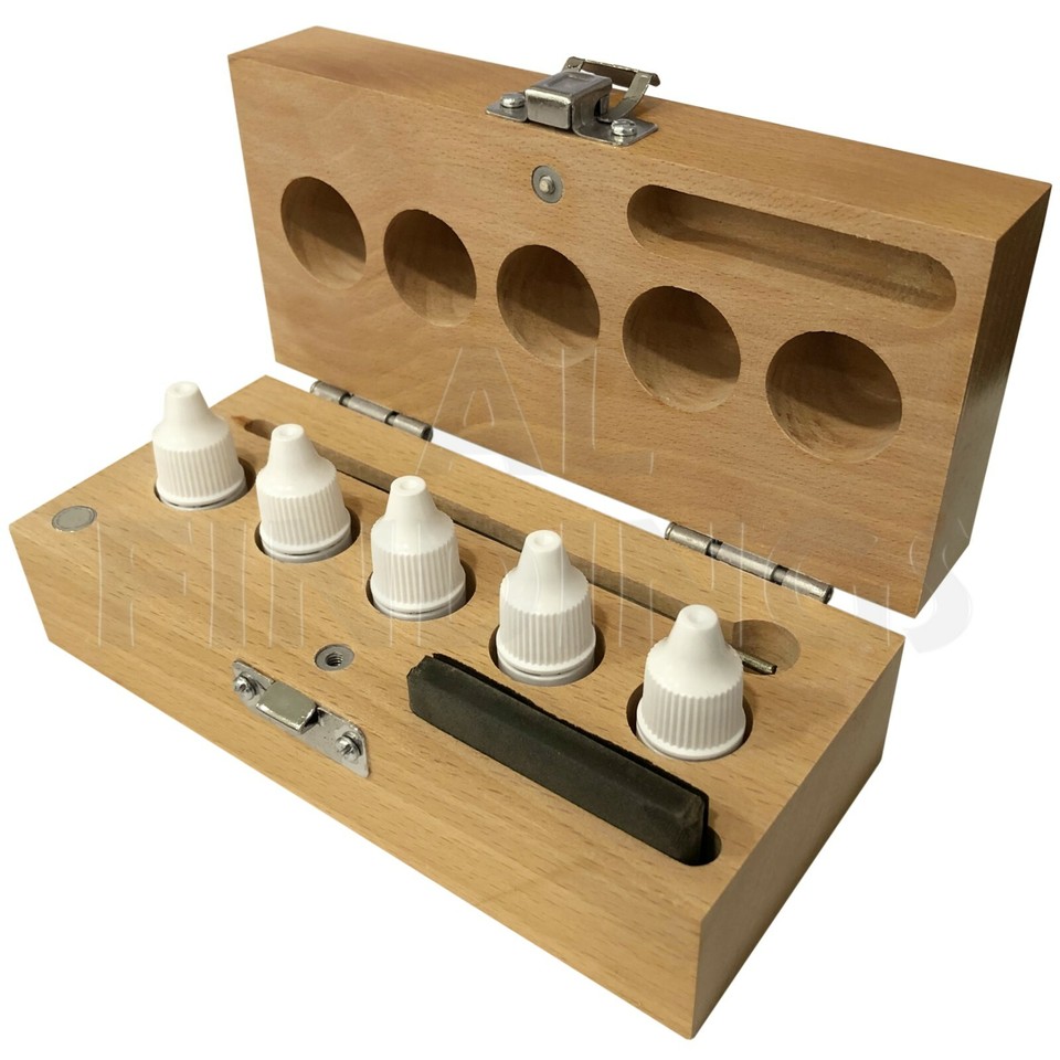 PREMIUM GOLD SILVER ACID TESTING TEST CARAT KARAT KIT UK MADE EXCELLENT ...