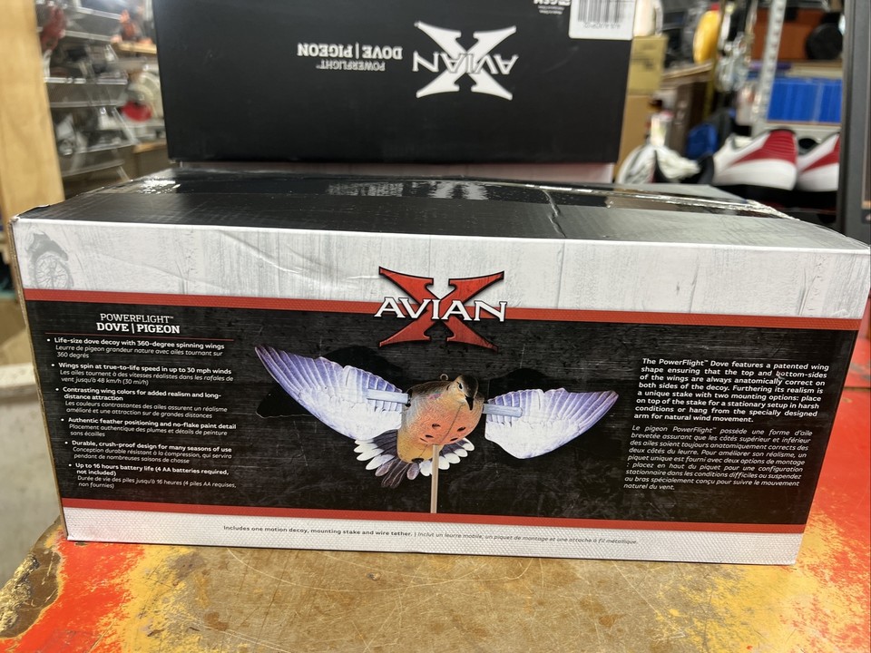 PowerFlight Dove Decoy | Spinning Wing Dove Decoy, Realistic, One Size ...