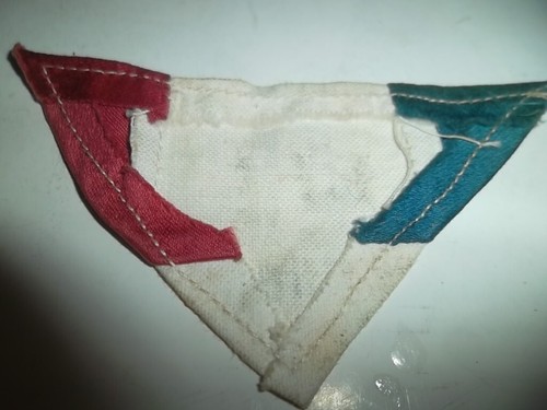 TISSU PATCH FFI ffi croix De Lorraine Militaire Guerre ancien insigne ...