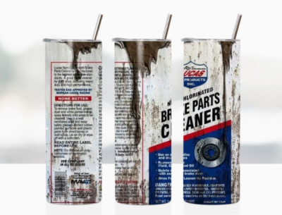Brake Parts Cleaner Sublimation Tumbler 20oz Skinny | eBay
