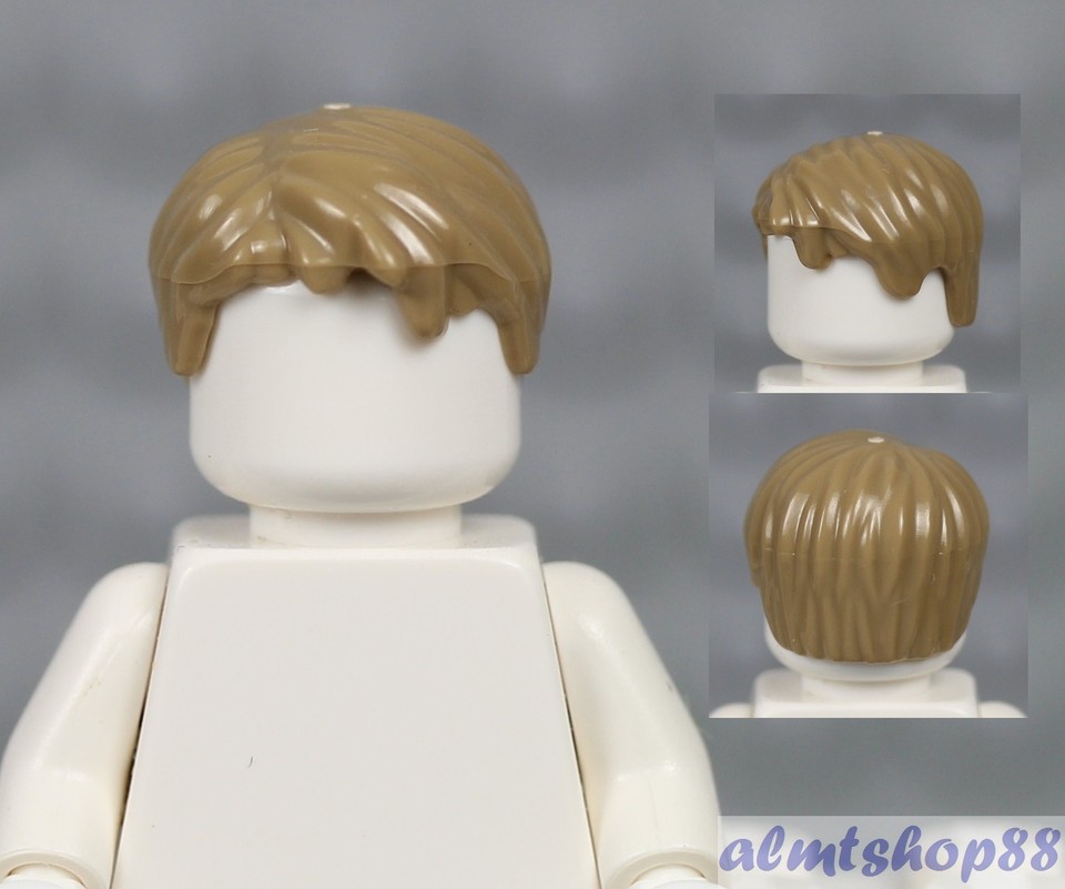 LEGO - MALE Hair Pieces - PICK COLORS & STYLE - Minifigure Wigs Hat ...