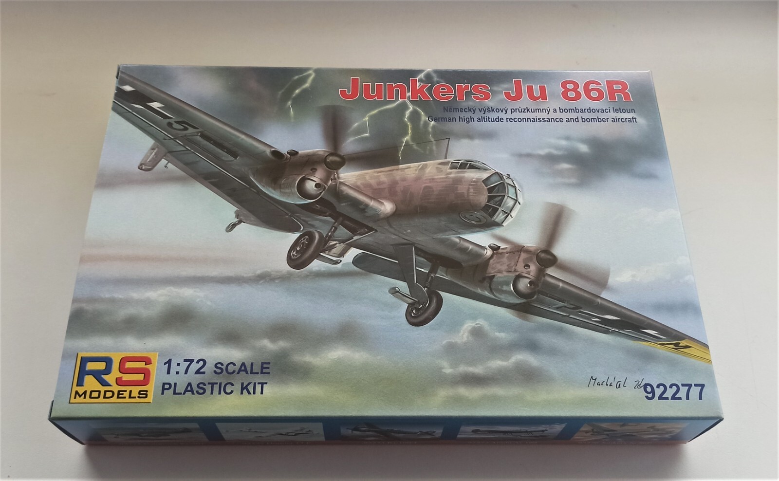 RS Models 1/72 Junkers Ju 86R, Plastic model kit! | eBay