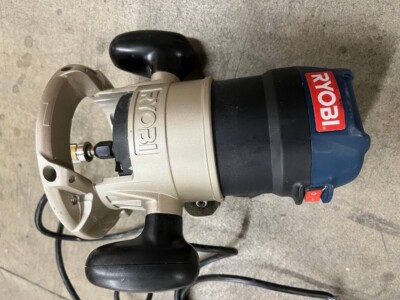 Ryobi R163 Fixed Base Router With Bit Set, Bag, & Instructions ...