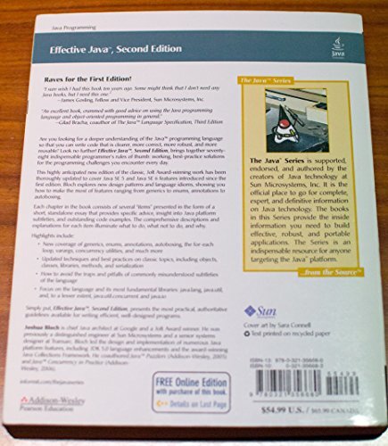 Effective Java (2nd Edition) | eBay