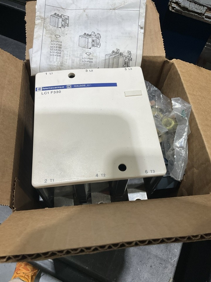LC1F330F7 SQUARE D TELEMECANIQUE 3P 330A 600V CONTACTOR NEW NO BOX | eBay
