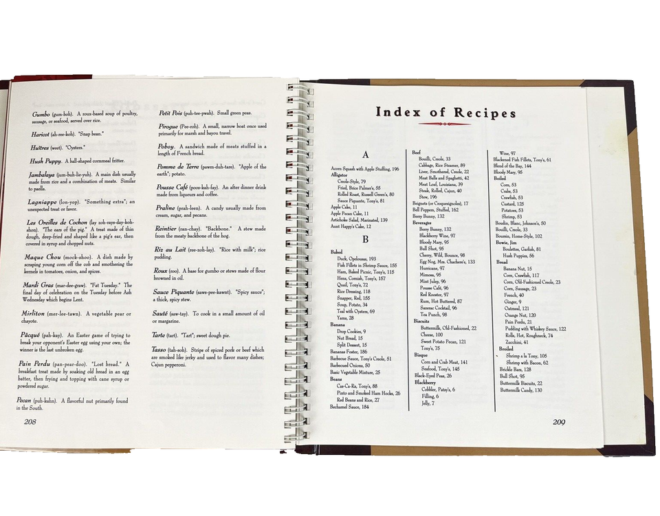 Tony Chachere's 1998 Second Helping Cookbook Favorite South Louisiana ...