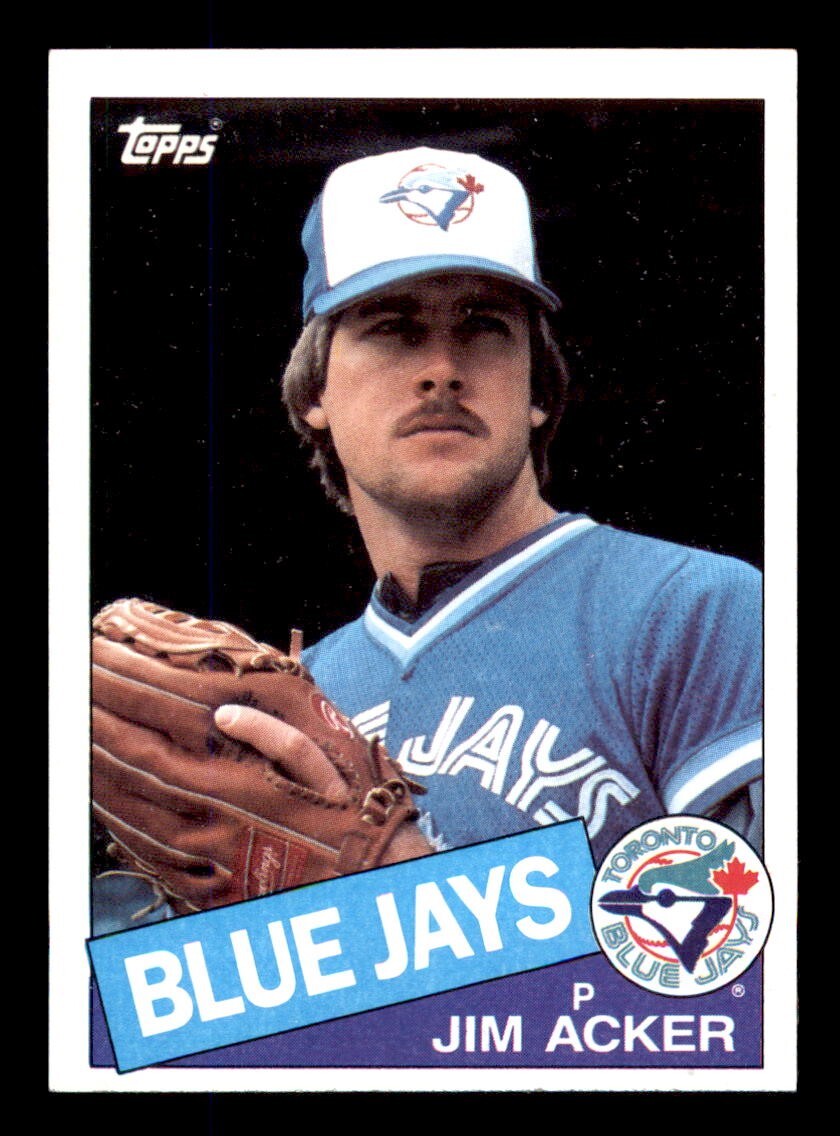1985 Topps Baseball #101 Jim Acker NM or Better *aa1 | eBay