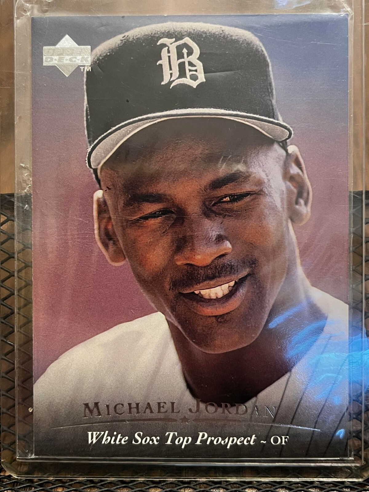 MICHAEL JORDAN 1994 UPPER DECK "WHITE SOX TOP PROSPECT" ROOKIE #45 ...