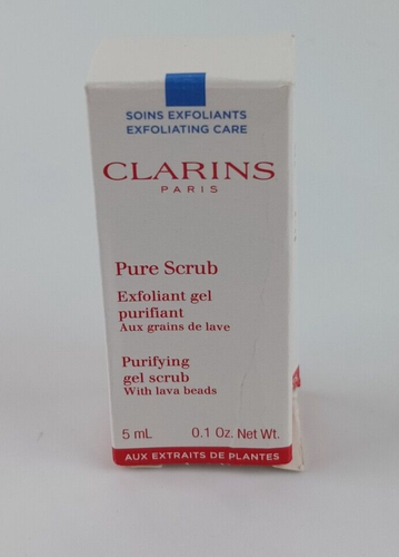 CLARINS PURE SCRUB PURIFYING GEL SCRUB WITH LAVA BEADS 0.1 OZ 5ML for ...