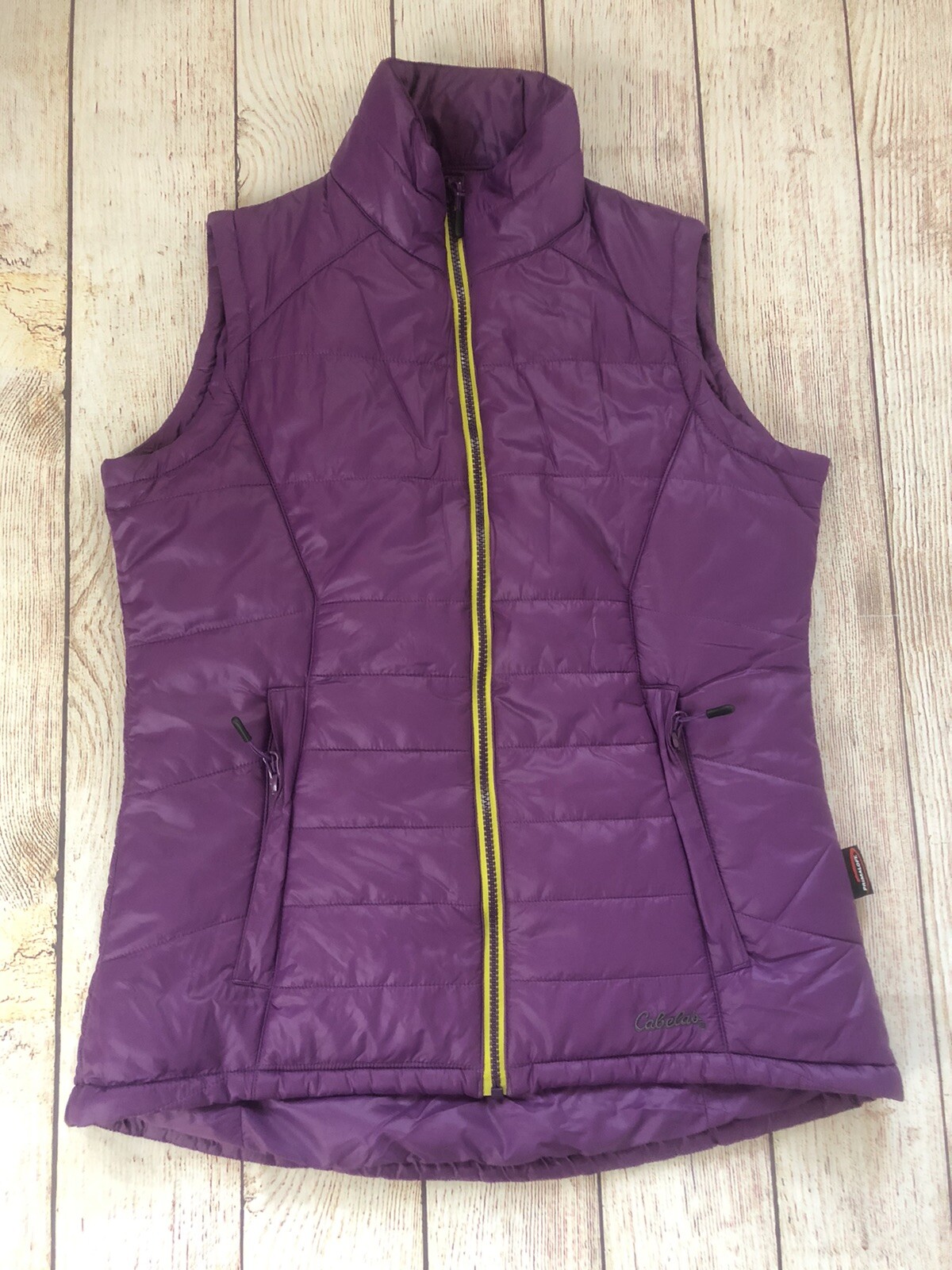Cabella’s Womens Purple Puffy Primaloft Vest Size Medium (#1205) | eBay
