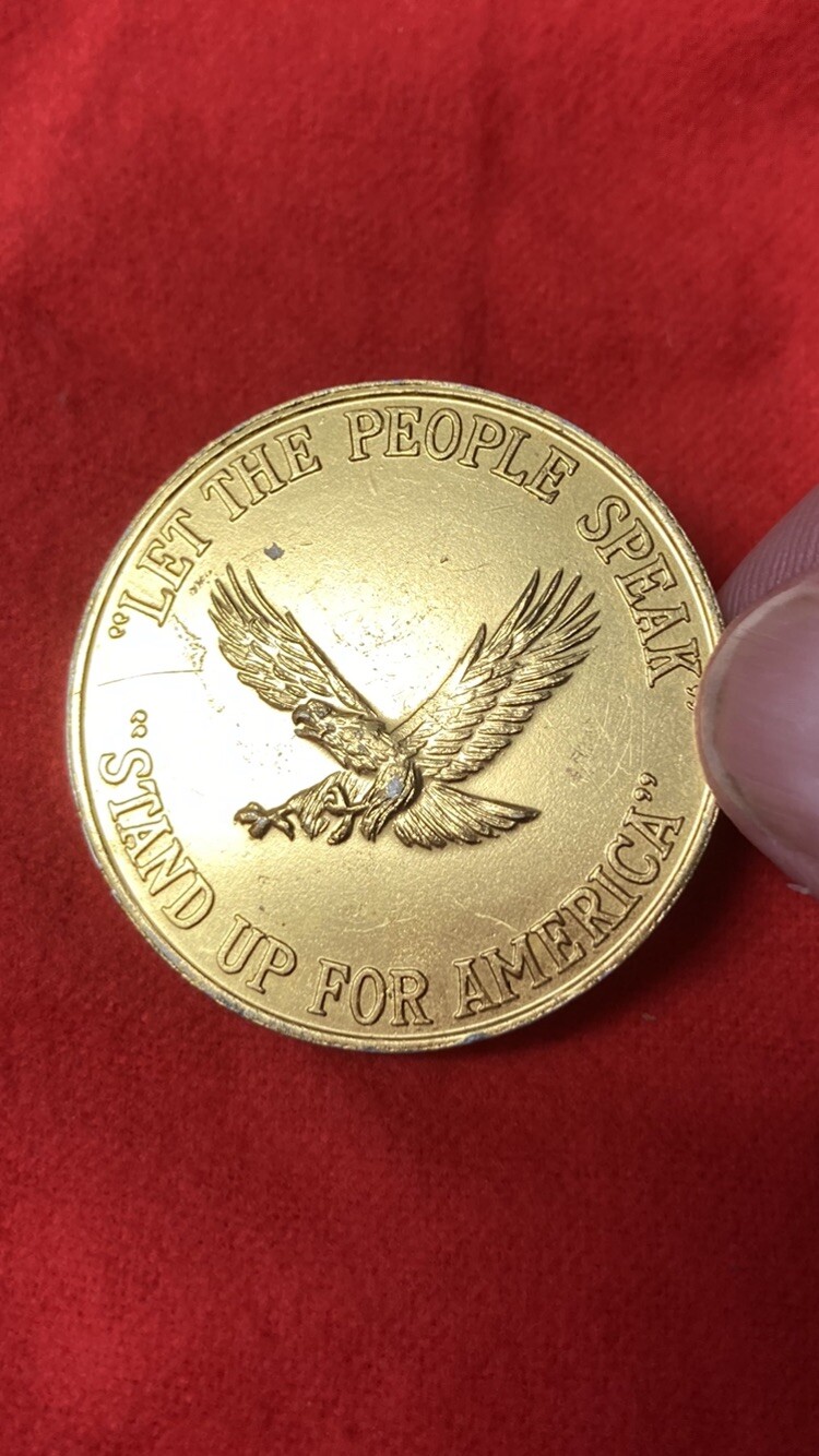 Token - George C. Wallace - Alabama's Fighting Governor - Aluminum | eBay