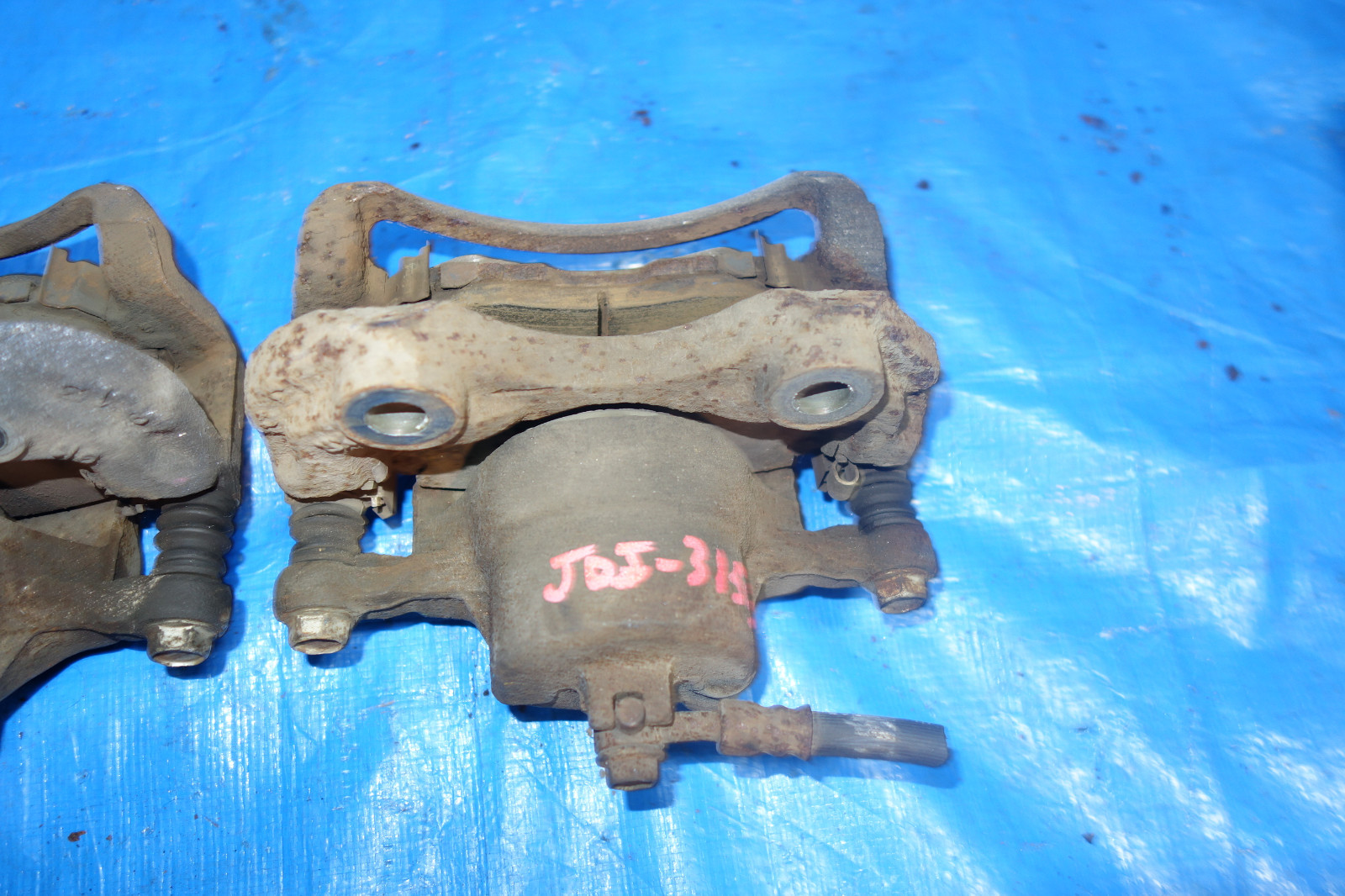 JDM Nissan 240sx Silvia S14 S15 Single Piston Front Brake Calipers 1995 ...