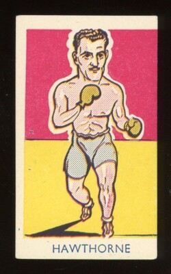 1953 A & J Donaldson Sports Favourites Boxing #273 S. Hawthorne PR *d2 ...