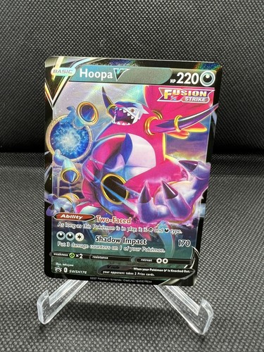 Hoopa V SWSH176 Holographic Black Star Promo Pokemon TCG Near Mint | eBay