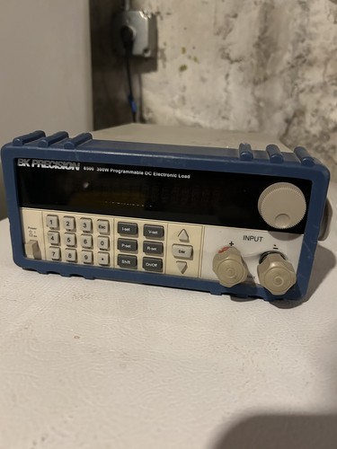 BK Precision 8500 300W Programmable DC Electronic Load 120V 30A | eBay