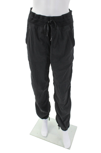 Lululemon Women's Drawstring Waist Jogger Pants Black Size M | eBay