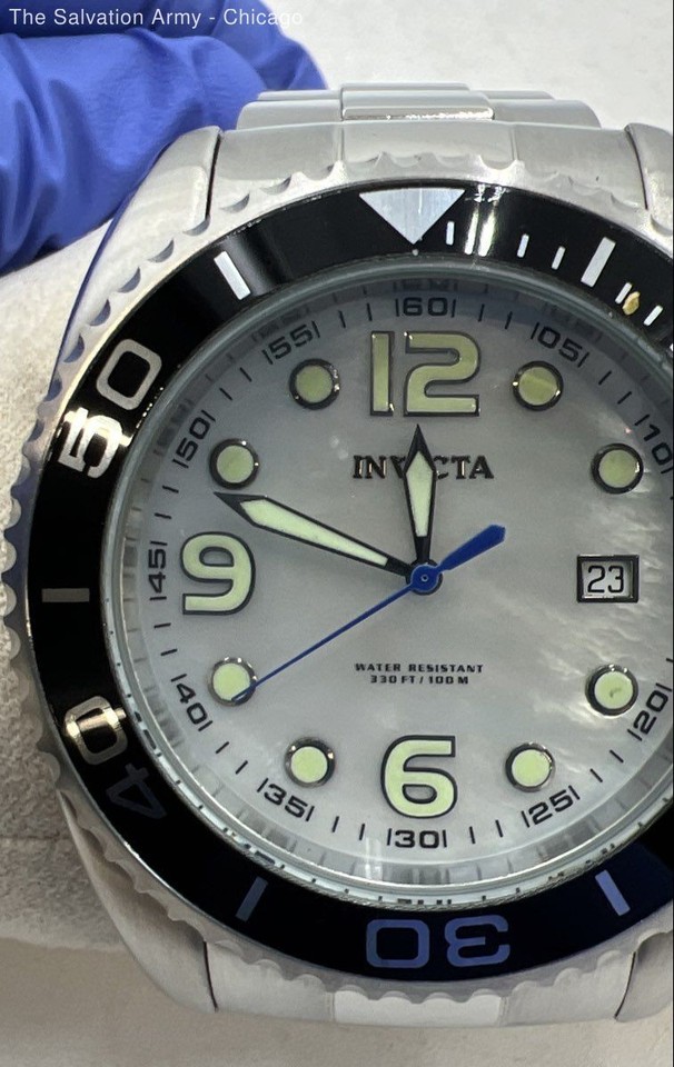 Invicta Mens Pro Diver 0479 Stainless Steel Back Water Resistance ...