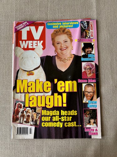 Vintage television - "Australian TV Week" Jan 1999 Madonna Cher George ...