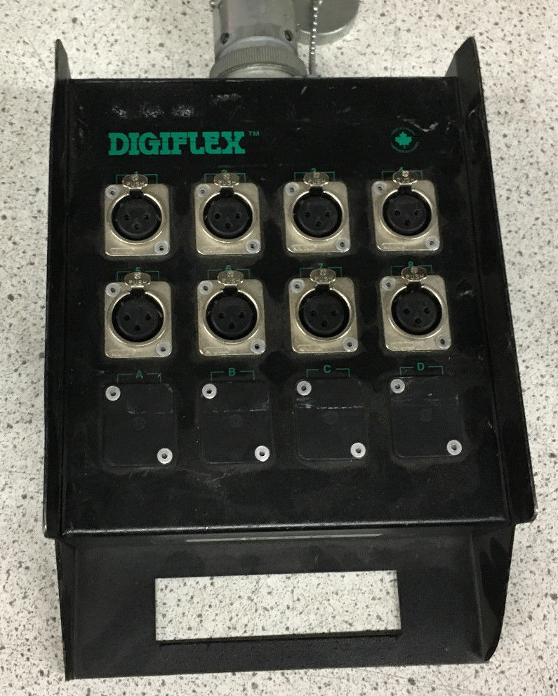 DIGIFLEX 8 IN Stage Box w/ Neutrik TRS 8 OUT Fan Out Snake*20Ft | eBay