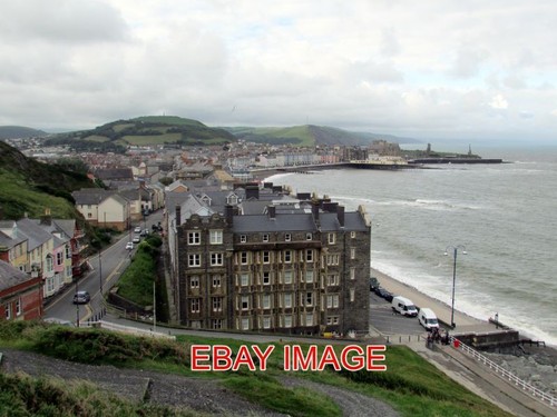 PHOTO ABERYSTWYTH IN THE FOREGROUND IS ALEXANDRA HALL OPENED IN 1896 AS ...