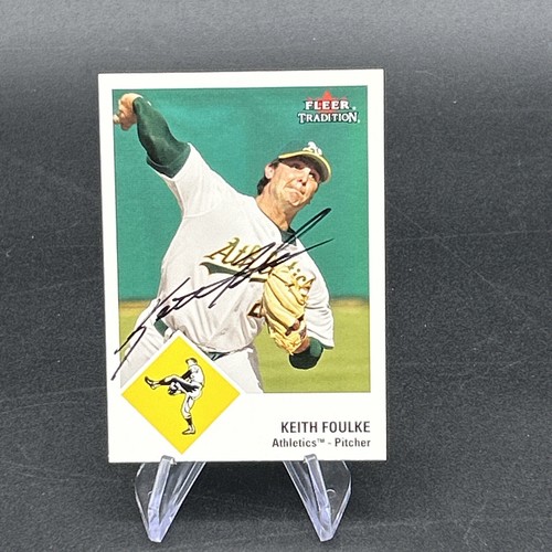 2003 Fleer Keith Foulke Auto Boston Red Sox Athletics Signed IP | eBay