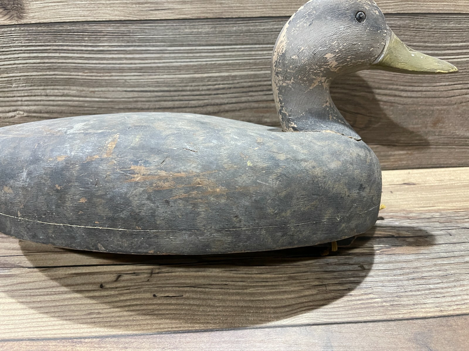 Antique Vintage Wood Duck Decoy **SAYBROOK** Connecticut Wildfowler ...