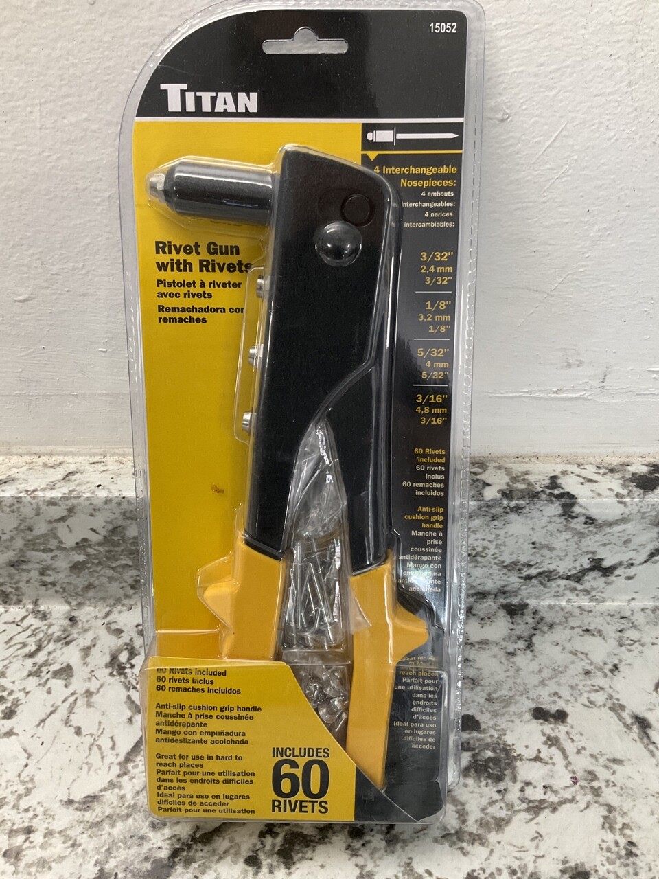 Titan 15052 10" Rivet Gun With Rivets | eBay