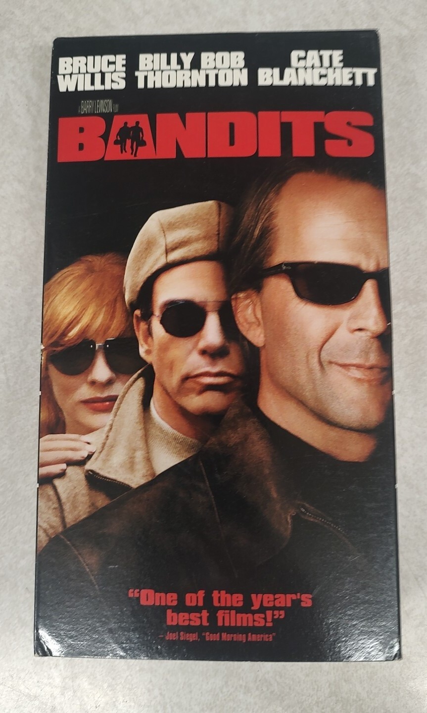 Bandits (VHS 2001) Bruce Willis Billy Bob Thornton **Buy 2 Get 1 Free ...