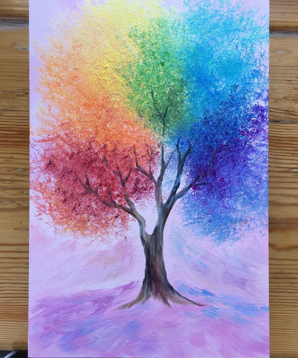 Nature Painting Ideas Easy And Beautiful For S - Infoupdate.org