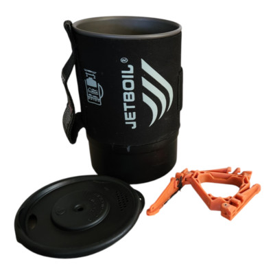 Jetboil Zip Carbon Cooking System 4" Wide Cup Skirt Cover Lid Fuel ...