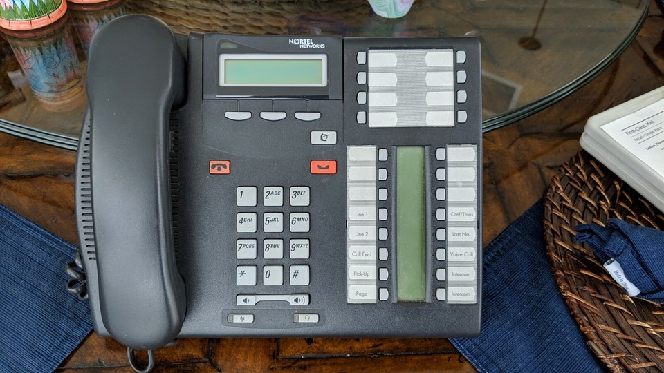 NORTEL NORSTAR T7316 PHONE CHARCOAL Great condition | eBay
