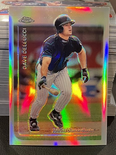 1999 Topps Chrome Refractor Diamondbacks Baseball Card #165 Dave ...