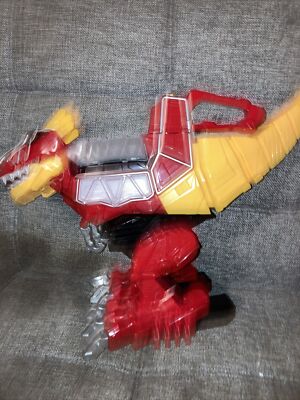 Power Rangers Dino Charge - Rumble and Roar T-Rex Zord Action Figure | eBay