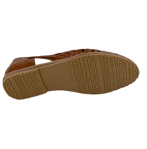 Ladies Genuine Authentic Mexican Leather Closed Toe Sandal | eBay