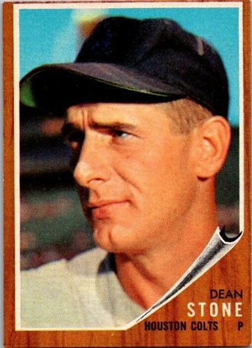 1962 Topps DEAN STONE Houston Colt .45s #574 NEAR MINT Condition O/C | eBay