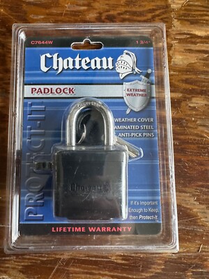 Chateau padlock C7644W NEW Extreme Weather 1-3/4” | eBay