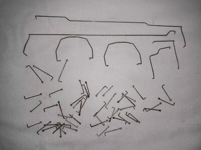 * HO SCALE ATHEARN GP60 HANDRAILS AND STANCHIONS * | eBay